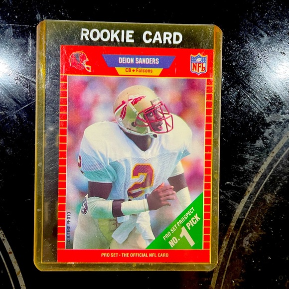 Other | Deion Sanders Rookie Card | Poshmark